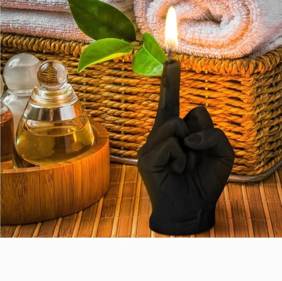 Accessories | Middle Finger Candle Soy Wax Hand Shaped | Poshmark